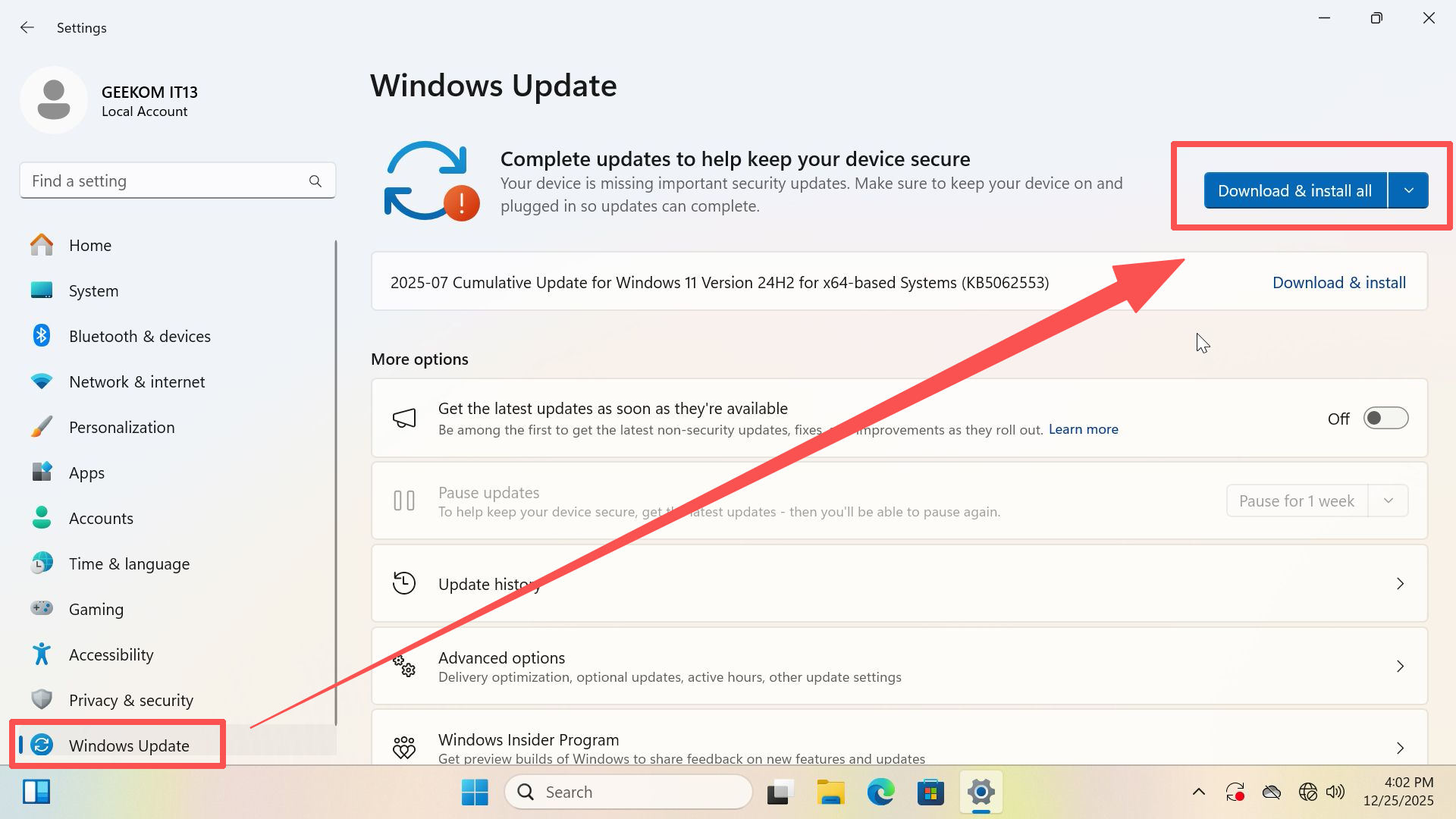 Blue Screen – GEEKOM Help Center